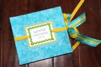 DIY Vacation Memory Book Tutorial - Popsicle Blog