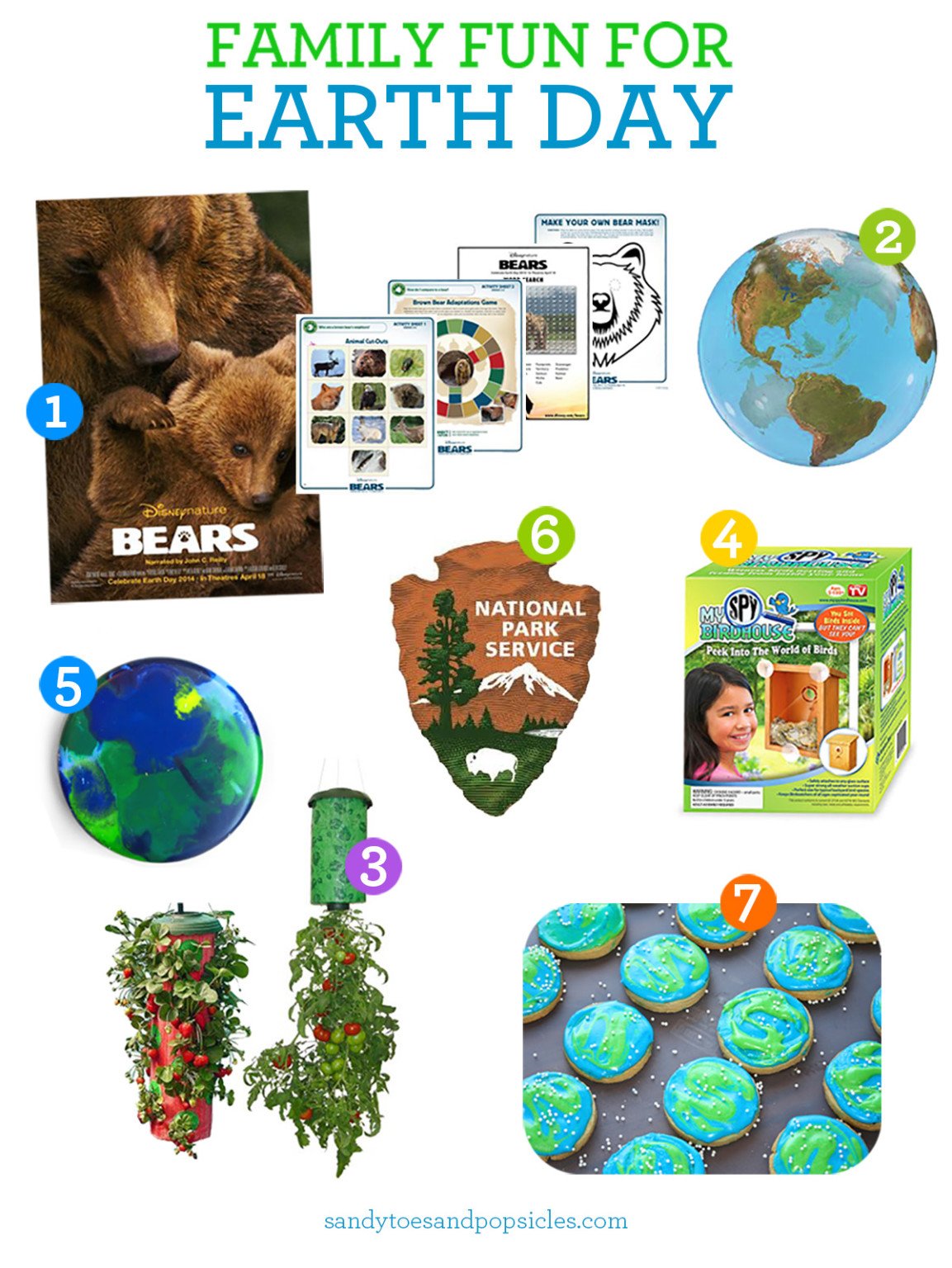 Family-friendy Earth Day Ideas: Free Earth Day Printables - Popsicle Blog