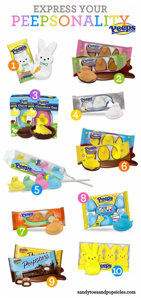 Unique Varieties of PEEPS Marshmallow Chicks and Bunnies - Popsicle Blog