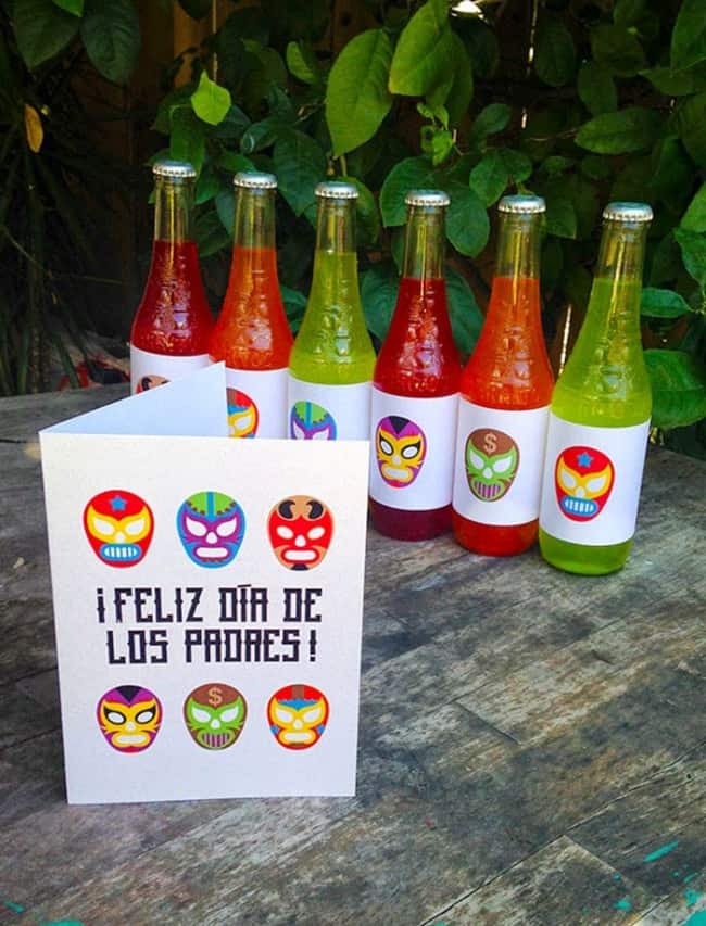 Lucha Libre Father's Day Gift | Free Printable - Popsicle Blog