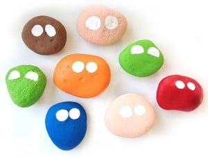 How to Paint Muppet Rocks - Popsicle Blog