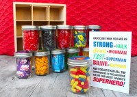 Easy Father's Day Superhero Gift with Free Printable - Popsicle Blog