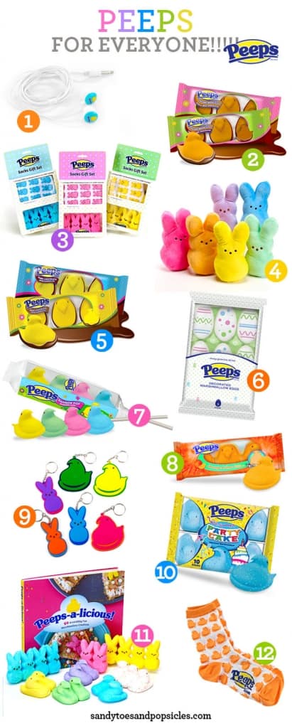 Peeps Printable Gift Tag for Easter