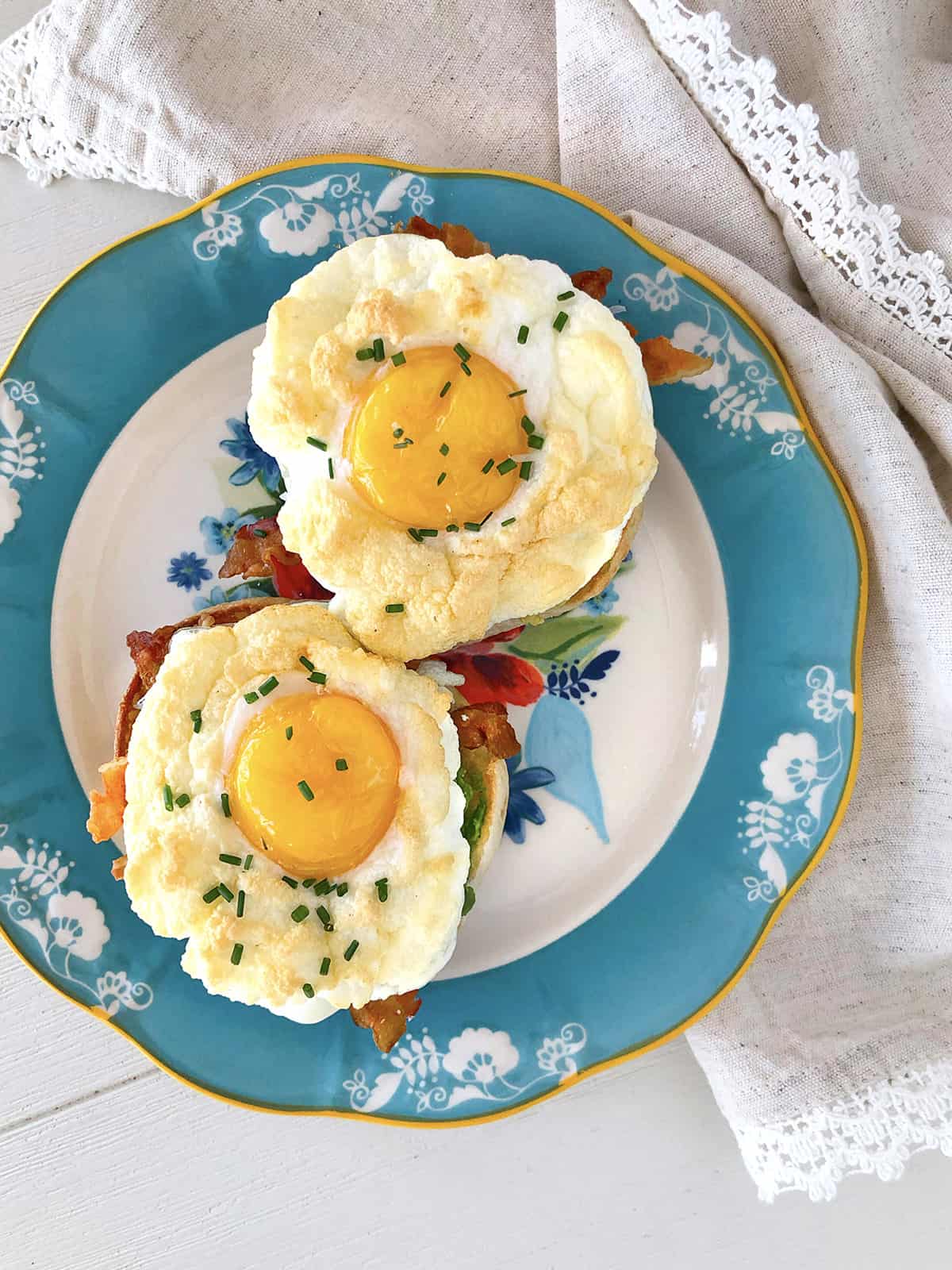 Egg Cloud English Muffins Recipe - Popsicle Blog