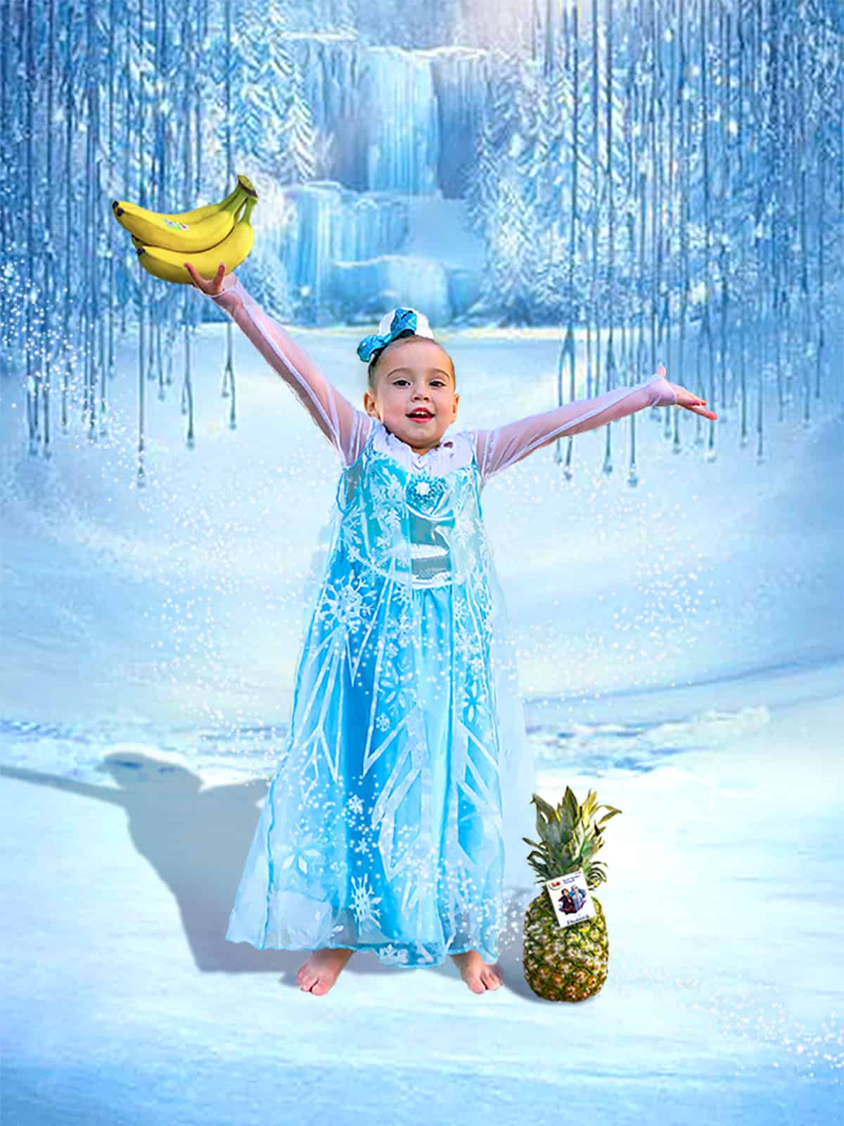 DOLE® Bananas and Pineapples featuring Disney’s Frozen 2 - Popsicle Blog
