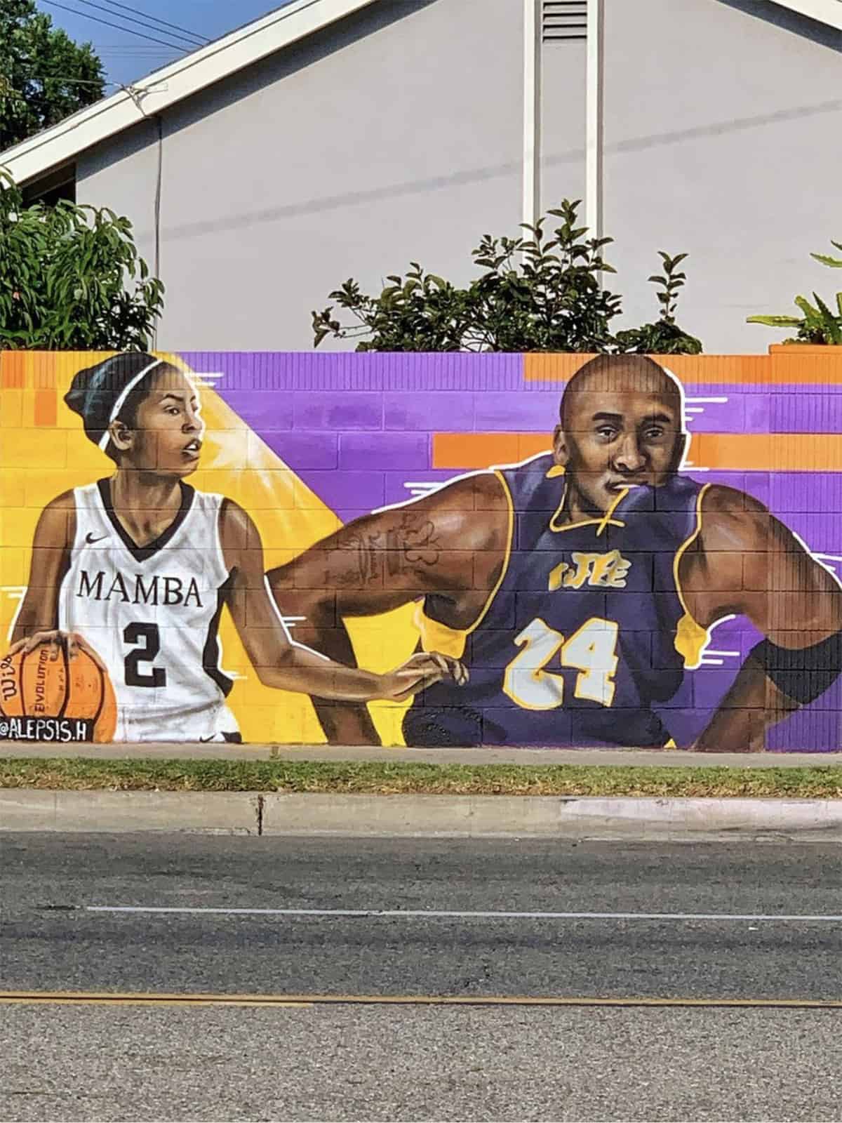 Kobe Bryant Murals in Orange County - Popsicle Blog