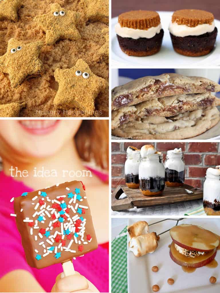 Oatmeal Cookie S'mores - Popsicle Blog