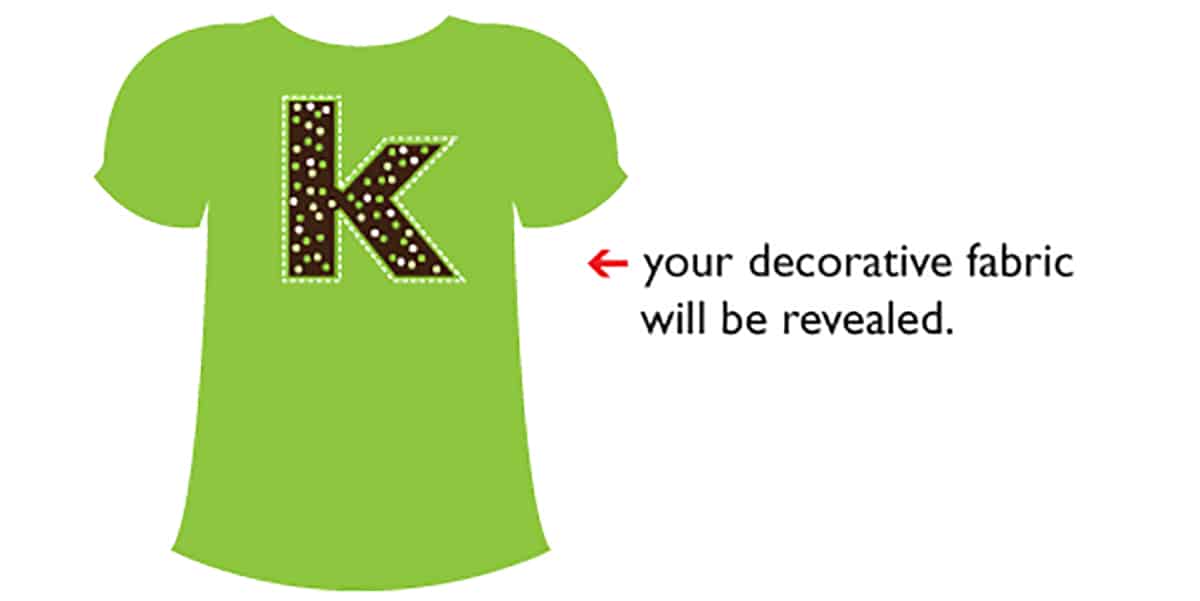 tutorial: letter applique shirt. - Popsicle Blog