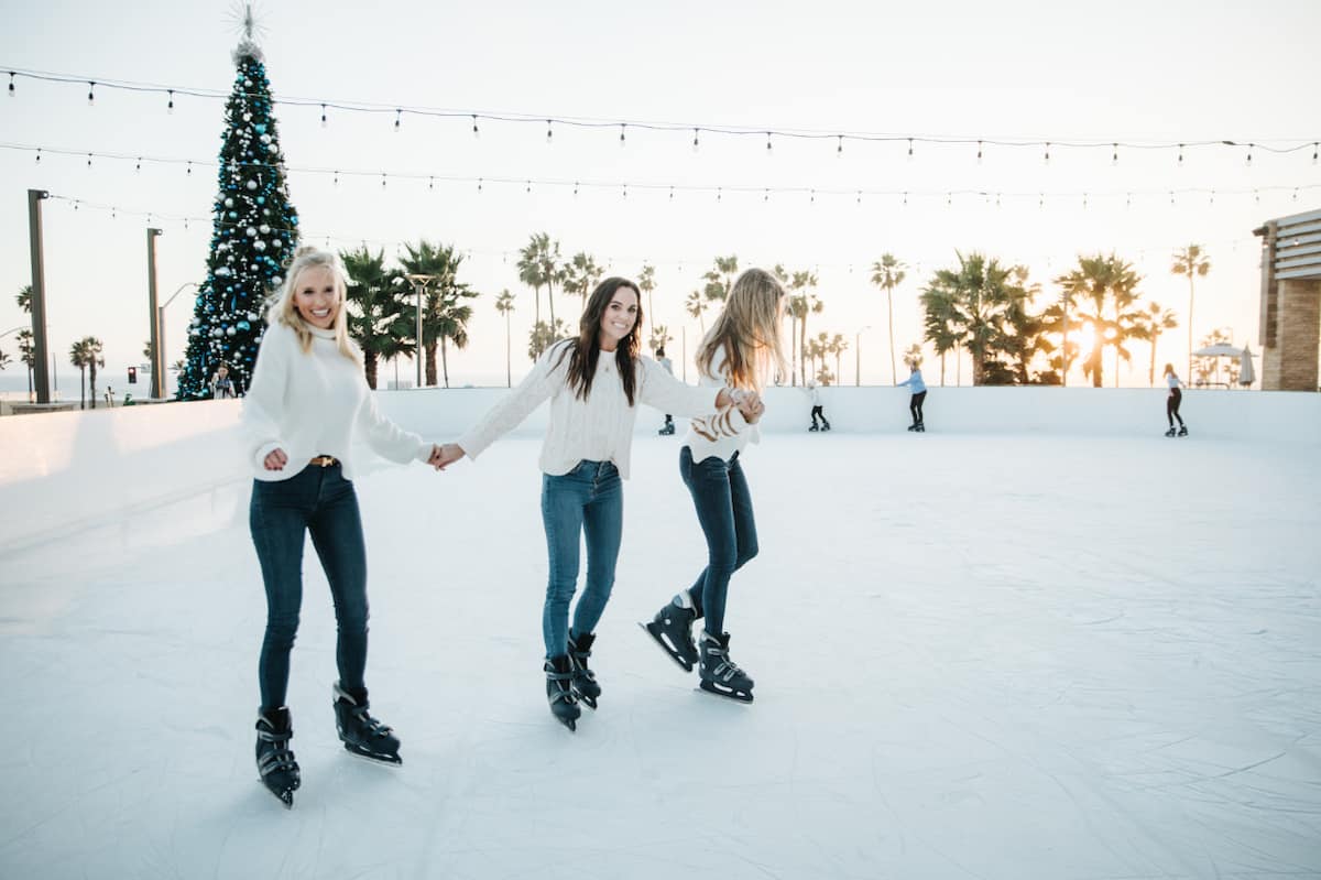 Holiday Ice Skating in the Orange County - Popsicle Blog