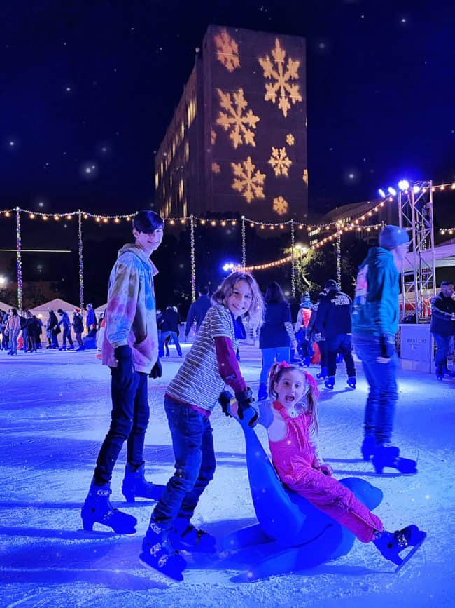 Holiday Ice Skating in the Orange County - Popsicle Blog