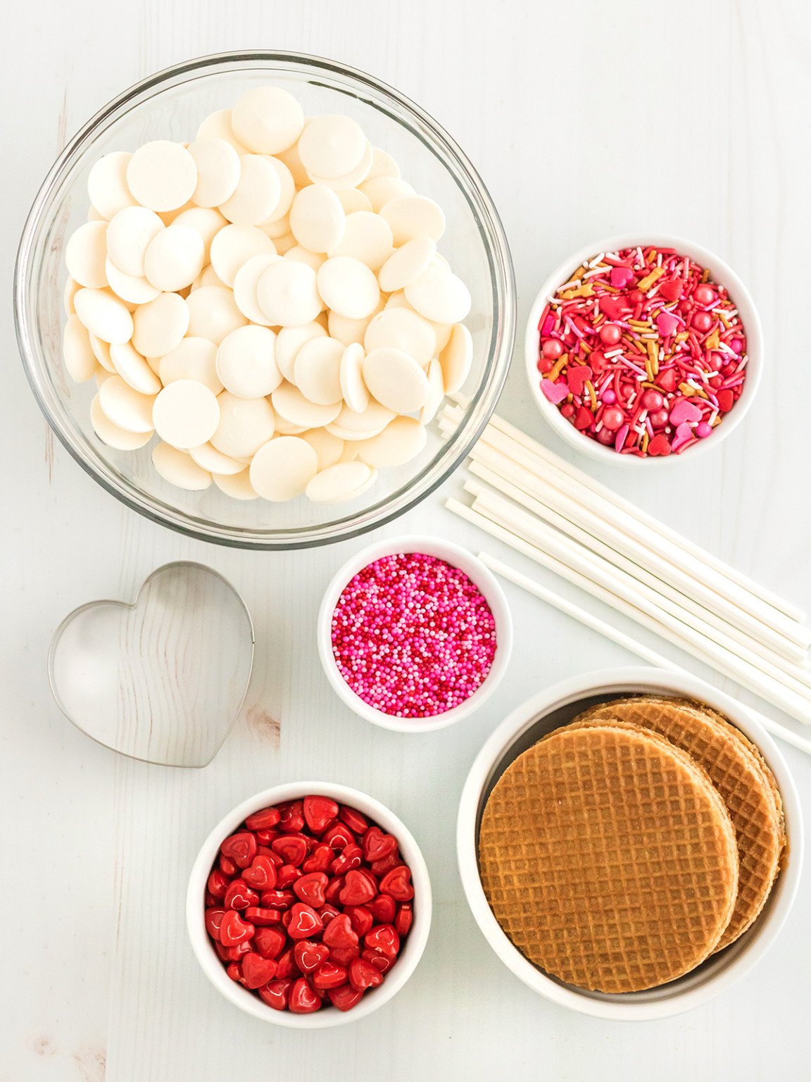 Cute Valentine's Waffle Pops - Popsicle Blog