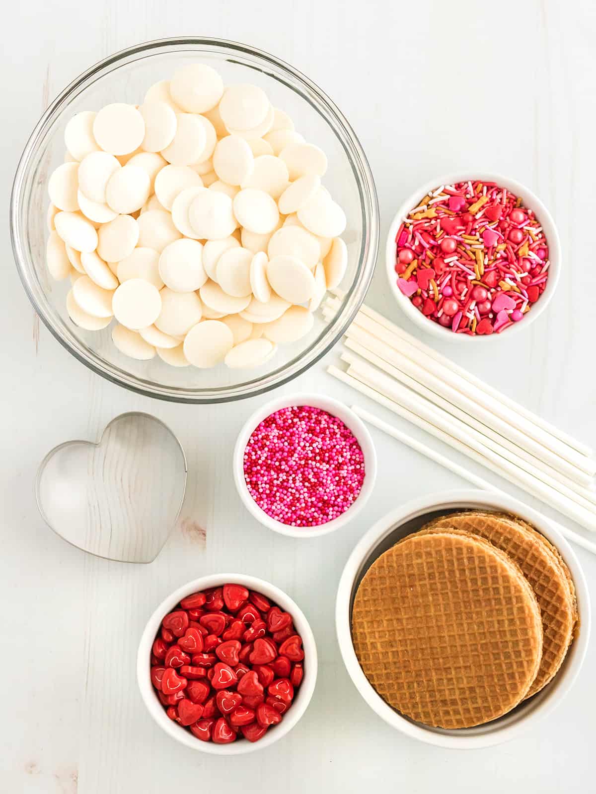 Cute Valentine's Waffle Pops - Popsicle Blog