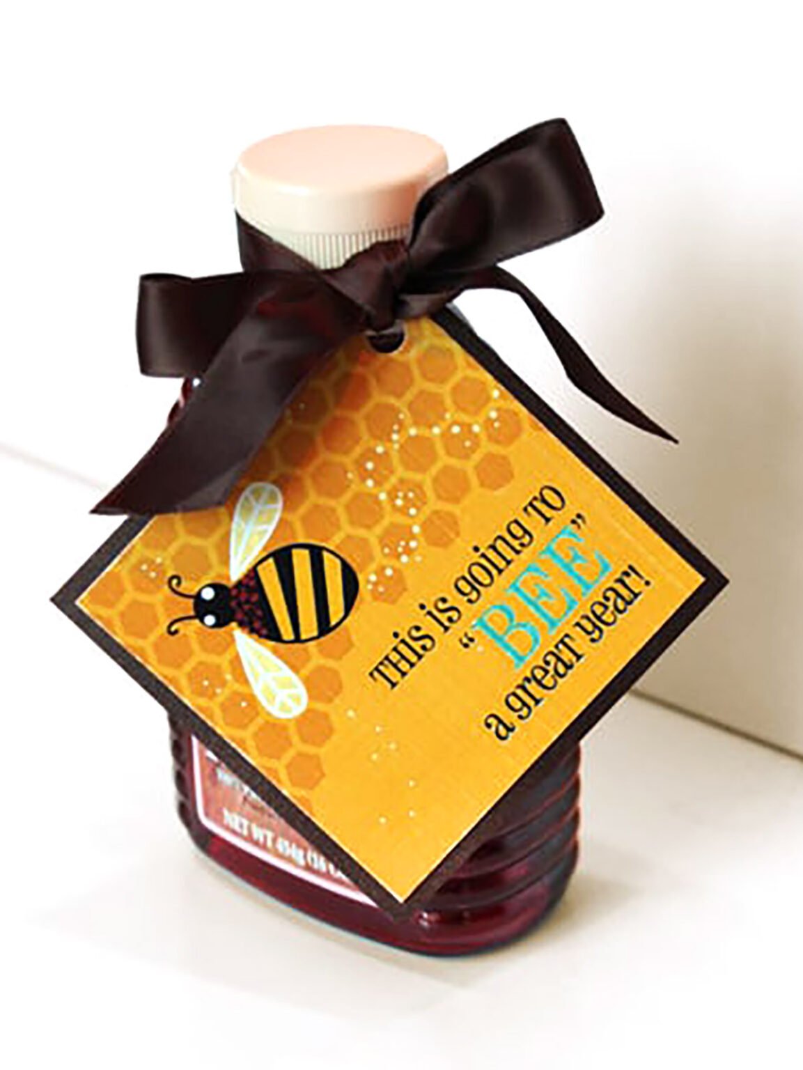 Teacher Gift Idea: Honey BEE Gift Tag - Popsicle Blog