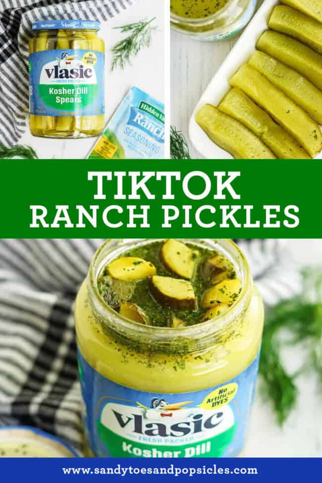 TikTok Ranch Pickles Viral Recipe - Popsicle Blog